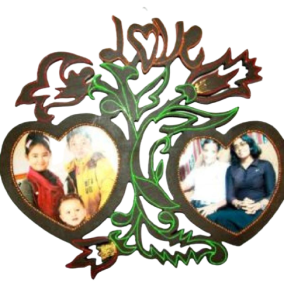 Two Hearts Photo Frame – Daksha Empowering Ability Foundation